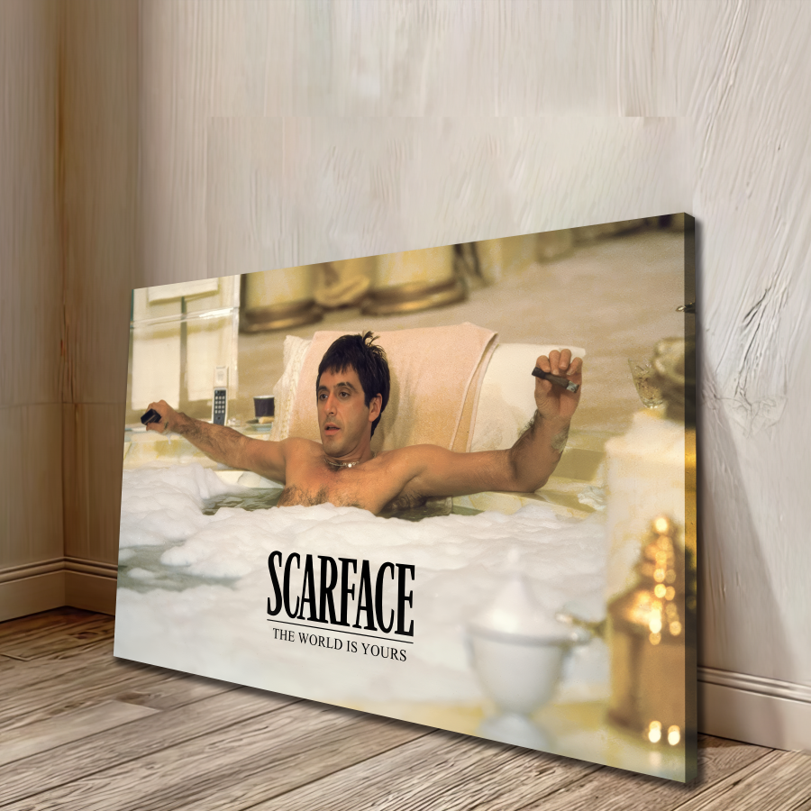 Iconic Scarface Bath Scene: Tony Montana's Luxury & Downfall - The Best ...